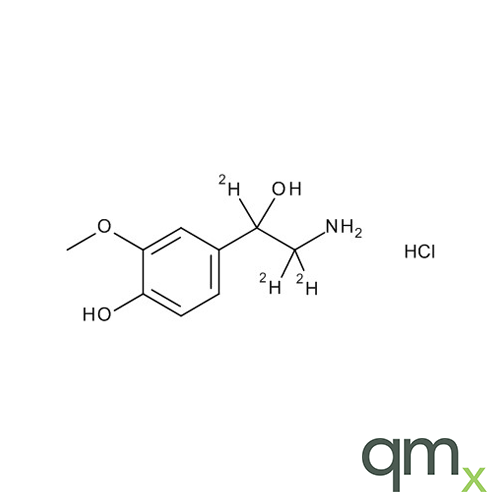 Qmx Laboratories - (±)-Normetanephrine-alpha,beta,beta-d3HCl_1085333-97 ...
