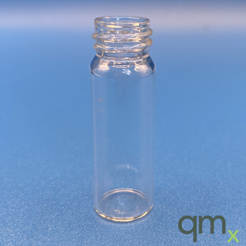 Qmx Laboratories - 4ml_Clear_Glass_15x45mm_13mm_Screw_thread_vial