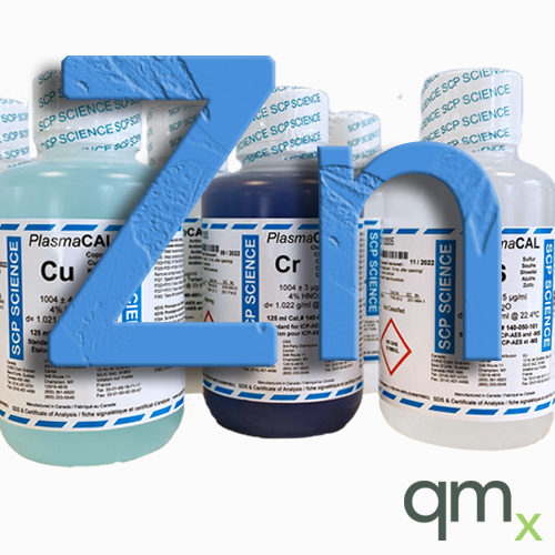 Qmx Laboratories - ICP_Standard_Zinc_Zn_1000µg/ml_125ml